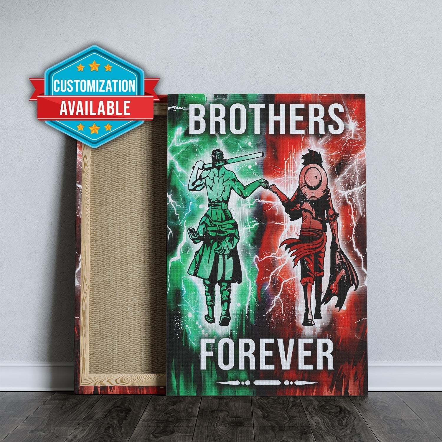 OP003 - Brothers Forever - Monkey D. Luffy - Roronoa Zoro - Vertical P ...